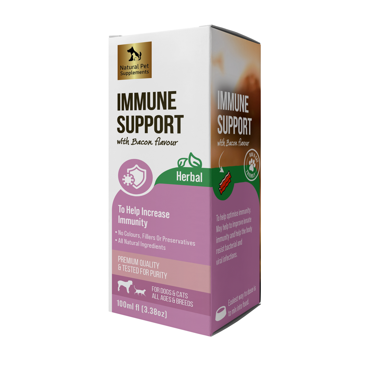 Immune Support Herbal for Dogs and Cats 100ml | Natural Pet Supplements ...