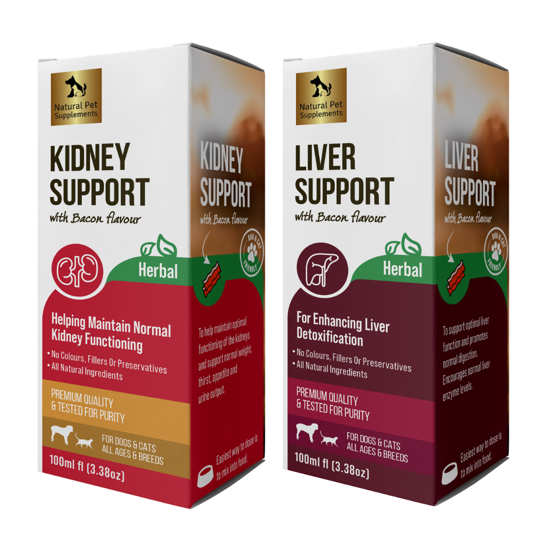 Kidney Support Kit for Dogs and Cats | Natural Pet Supplements ...